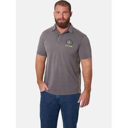 Jan Vanderstorm Herren Poloshirt "Poloshirt JONIN", grau, Gr. L, Obermaterial: 100% Baumwolle CO., Shirts