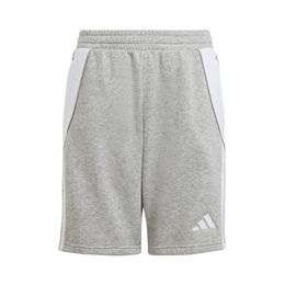 adidas Performance Sportshorts 'Tiro 24' Jungen Gr&ouml;&szlig;e 140 grau / wei&szlig;