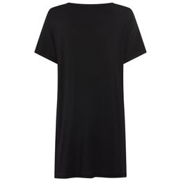 BOSS Damen Nachthemd "ESSENCE", Gr. Mschwarz 001, Jersey, Obermaterial: 95% Viskose, 5% Elasthan, Kleider