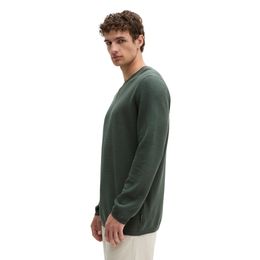 Marc O'Polo MARC O'POLO Herren Rundhalspullover "aus reiner Bio-Baumwolle", gr&uuml;n, Gr. XXL, unifarben, Obermaterial: 100% Baumwolle, Pullover