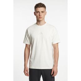 Herren T-Shirt "M A SZN T", wei&szlig;, Gr. XL, adidas Sportswear, Obermaterial: 100% Baumwolle, Shirts, mit sportlichem Stil, Kurzarmdesign, ohne