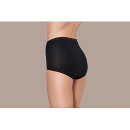 Speidel Damen Maxislip, Gr. 40, schwarz, Jersey, Obermaterial: 95% Baumwolle, 5% Elasthan, unifarben, Unterhosen