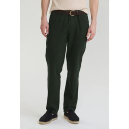 FELIX HARDY Herren Leinenhose "Leinenhose", gr&uuml;n, Gr. XL, 70% Baumwolle, 30% Leinen, Hosen