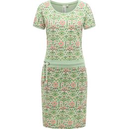Ragwear Kleid 'Youmodo' Damen Gr&ouml;&szlig;e 36 gr&uuml;n / pastellgr&uuml;n / pink / weinrot Sommerkleid