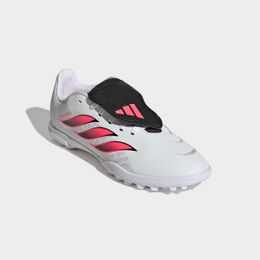 M&auml;dchen Fu&szlig;ballschuh "PREDATOR CLUB KIDS, HYBRIDRASEN, UMSCHLAGBARE ZUNGE", adidas Performance, Gr. 30, pink, Synthetik, Schuhe, f&uuml;r Kinder &