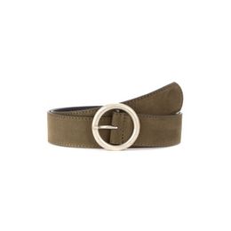 BA98-Cologne Damen Lederg&uuml;rtel "BA98-Cologne Velourlederg&uuml;rtel", braun, Gr. 105, uni, Obermaterial: 100% Lammleder LEL., G&uuml;rtel, mit runder Schlie&szlig;e