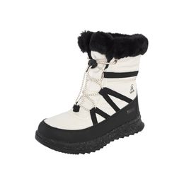 Kamik Damen Winterstiefel "STORMYF", Gr. 39, schwarz-wei&szlig;, Synthetik, Schuhe, Winterschuhe, Winterboots, Snowboots, wasserdicht, gef&uuml;ttert