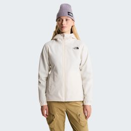 The North Face Damen Funktionsjacke "W QUEST JACKET", wei&szlig;, Gr. XXL, Web, Obermaterial: 100% Polyester, Jacken, mit Kinnschutz, atmungsaktiv,