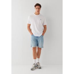 Mavi Herren Straight-Jeans "BRIAN", blau, Gr. 30, 99% Baumwolle, 1% Elastan, Jeans, Slim Fit Denim Shorts