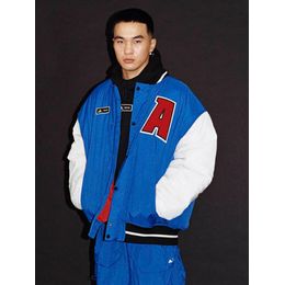 adidas Sportswear Sportjacke 'Varisty' Herren Gr&ouml;&szlig;e XXS/XS blau / rot / schwarz / wei&szlig;