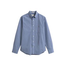 Gant Business Shirt male size 51/52 Blue / Light blue
