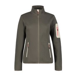 Icepeak Damen Outdoorjacke "Icepeak Midlayer Bowersville", braun, Gr. S, Stoff, 100% Polyester, Jacken