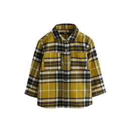 next Hemd Jungen Gr&ouml;&szlig;e 74 gelb / schwarz / wei&szlig;