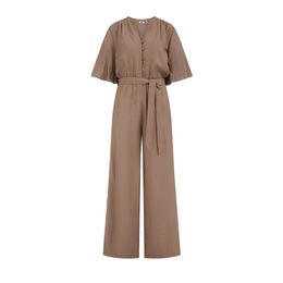 WE Fashion Jumpsuit Damen Gr&ouml;&szlig;e XL taupe