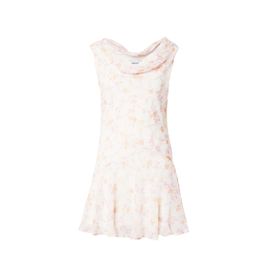 Topshop Kleid 'NIA' Damen Gr&ouml;&szlig;e 42 orange / hellorange / magenta / pastellpink