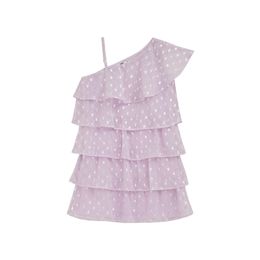 WE Fashion Dress girl size 98/104 Lilac / Silver