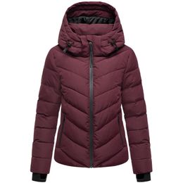 MARIKOO Winter Jacket 'Samuiaa XVI' female size M Bordeaux / Black