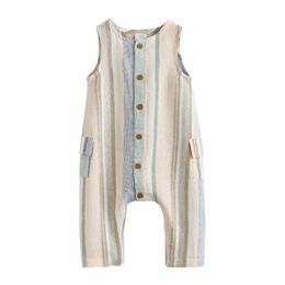 Next Overall Gr&ouml;&szlig;e 56 beige / cyanblau / pastellblau / mint