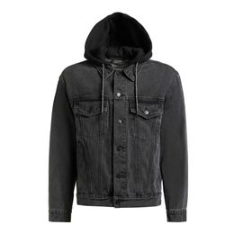 Khujo Jacke 'Jokin' Herren Gr&ouml;&szlig;e XXL black denim Sommerjacke