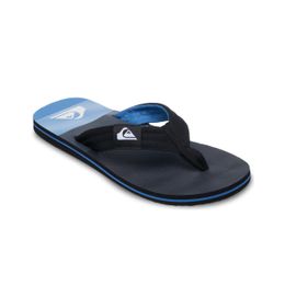 Quiksilver Herren Zehentrenner "MOLOKAI LAYBACK 26", Gr. 43, schwarz, Textil, Schuhe, Sommerschuhe