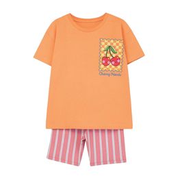 Trendyol Set M&auml;dchen Gr&ouml;&szlig;e 128/134 gr&uuml;n / hellorange / hellpink / rot