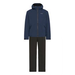North Bend Herren Regenjacke "Regenjacke NBGustonys M Set W-PRO 10.000 mit wasserdichter Beschichtung", blau, Gr. M, Obermaterial: 100% Polyester