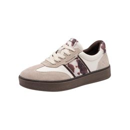 Tamaris Sneaker Damen Gr&ouml;&szlig;e 36 beige / braun / offwhite Sommerschuhe