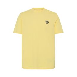 Blend Herren Rundhalsshirt "Rundhalsshirt BHKamil", gelb, Gr. S, Obermaterial: 100% Baumwolle CO., Shirts