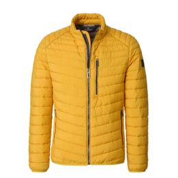 Casamoda Herren Steppjacke "Casamoda Steppjacke uni", gelb, Gr. S, 100% Polyester, Jacken