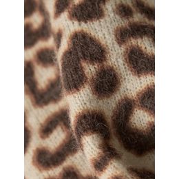 Lecomte Damen Strickpullover "Pullover"braun, Gr. 38, 46% Polyacryl, 30% Polyamid, 10% Alpaka, 10% Wolle, 4% Elasthan, Pullover