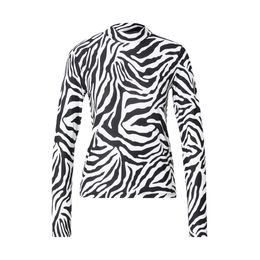 Vila Shirt 'Leoa' female size L Black / White