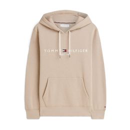 Tommy Hilfiger Sweatshirt 'Logo Embroidery Flex Drawstring' male size XXL Beige / Navy / Red / White