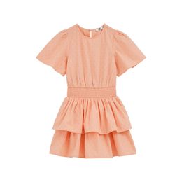 WE Fashion Kleid M&auml;dchen Gr&ouml;&szlig;e 122/128 hellorange