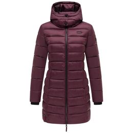 Marikoo Damen Steppmantel "Abendsternchen", lila, Gr. XXL, Obermaterial: 100% Nylon. Innenfutter: 100% Polyester. &Auml;rmelfutter: 100% Polyester.