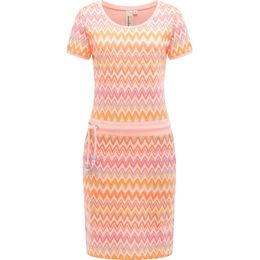 Ragwear Kleid 'Youmodo' Damen Gr&ouml;&szlig;e 44 hellblau / braun / orangemeliert Sommerkleid