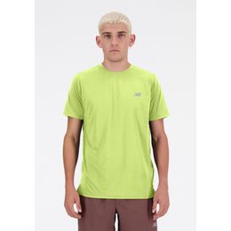 New Balance Herren Laufshirt "Sport Essentials T-Shirt Mens TOP-36319", gr&uuml;n, Gr. S, Web, Obermaterial: 100% Polyester, Shirts, mit Kurzarm-Design,