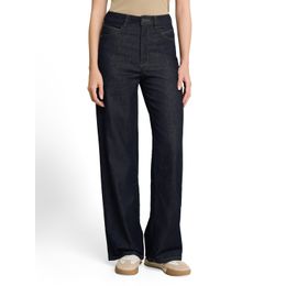 Tom Tailor Damen Weite Jeans, schwarz, Gr. 27, Denim/Jeans, Obermaterial: 93% Baumwolle, 6% Elastomultiester, 1% Elasthan. Futter: 65% Baumwolle, 35%