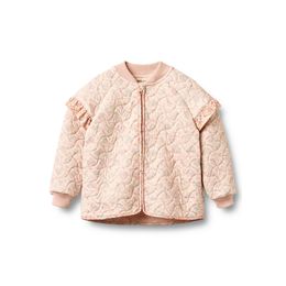 Wheat Jacke 'Stjerna' M&auml;dchen Gr&ouml;&szlig;e 98/104 lavendel / apricot