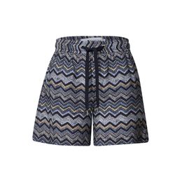 Street One Shorts 'Emee' Damen Gr&ouml;&szlig;e 38 camel / navy / opal / wei&szlig;