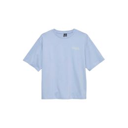 V&eacute;ro Moda VERO MODA Shirt 'VMPAULINA THEA' female size XS Sky blue / Light blue / Off white