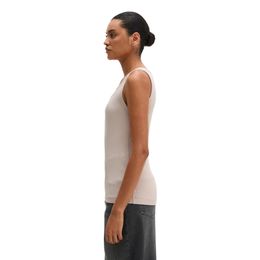 Marc O'Polo MARC O'POLO Damen T-Shirt "aus Bio-Baumwoll-Modal-Stretch-Jersey", beige, Basic, Gr. M, unifarben, Obermaterial: 58% Baumwolle, 38% Modal, 4%