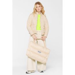 Damen Kurzjacke, beige, Gr. XXXL, SENSES.THE LABEL, bestickt, Web, Material: 100% Polyamid, Futter: 100% Polyester, F&uuml;llung: 100% Polyester, Jacken,
