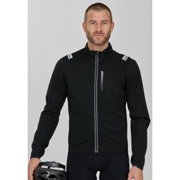 Endurance Herren Softshelljacke "Justine", schwarz, Gr. S, mehrfarbig, 100% Polyester, Jacken, mit reflektierenden Elementen