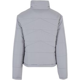 Urban Classics Damen Allwetterjacke "Urban Classics Damen Ladies Arrow Puffer Jacket", grau, Gr. L, unifarben, 100% Polyester, Jacken