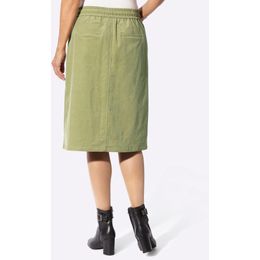 Inspirationen Damen Cordrockschilf, Gr. 40, unifarben, 98% Baumwolle, 2% Elasthan, R&ouml;cke