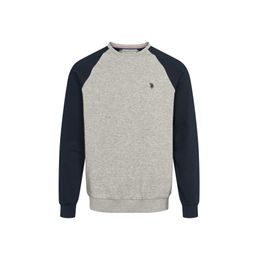 U.S. Polo Assn. Pullover 'UMTeo' Herren Gr&ouml;&szlig;e S navy / graumeliert