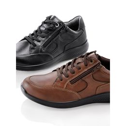 Jomos Herren Schn&uuml;rschuh, Gr. 44cognac, Glattleder, Schuhe