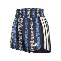 adidas Performance Sportshorts 'FARM' Damen Gr&ouml;&szlig;e XL royalblau / kiwi / schwarz / offwhite