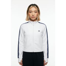Ellesse Damen Trainingsjackesanftes wei&szlig;, Gr. 40, Obermaterial: 92% Polyester, 8% Elasthan, Jacken, aus Polyester mit Elasthan-Anteil, f&uuml;r Sportmode