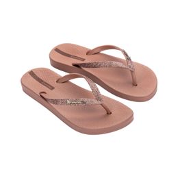 Ipanema Damen Zehentrenner "Ipanema ANAT LOLITA FEM", Gr. 38, rosa, Synthetik, Schuhe, f&uuml;r Alltag, mit profiliertem Laufsohlenprofil, sportlicher Stil